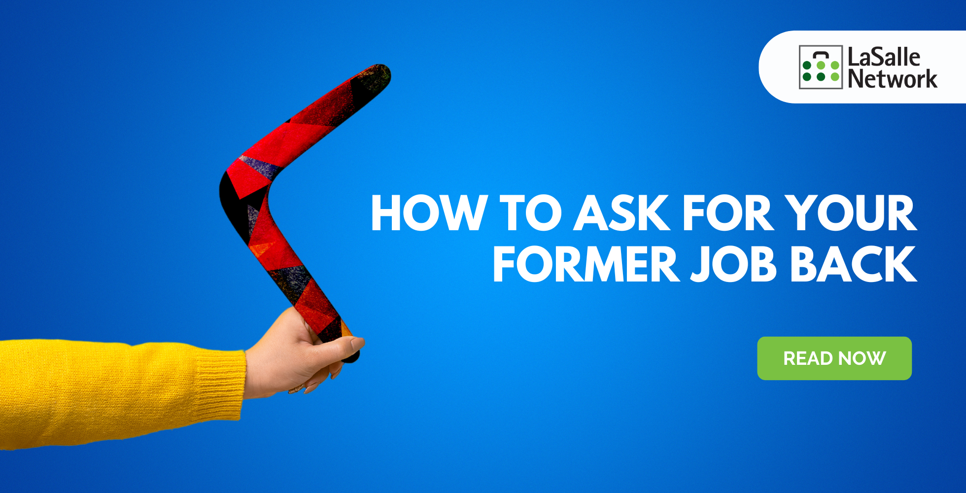 The Great Regret: How to Ask for Your Old Job Back
